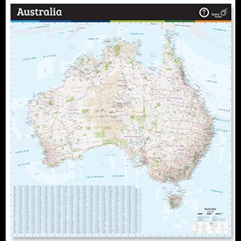 Large Australia Map - The Australian Made Campaign