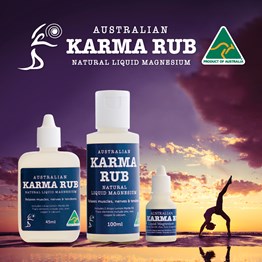 Magnesium Liquid - Karma Rub - The Australian Made Campaign