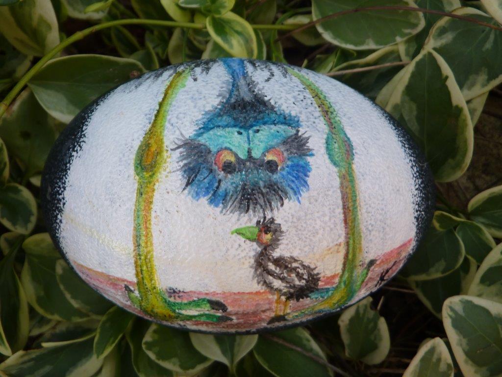 Emu Essence Painted Emu Egg - The Australian Made Campaign